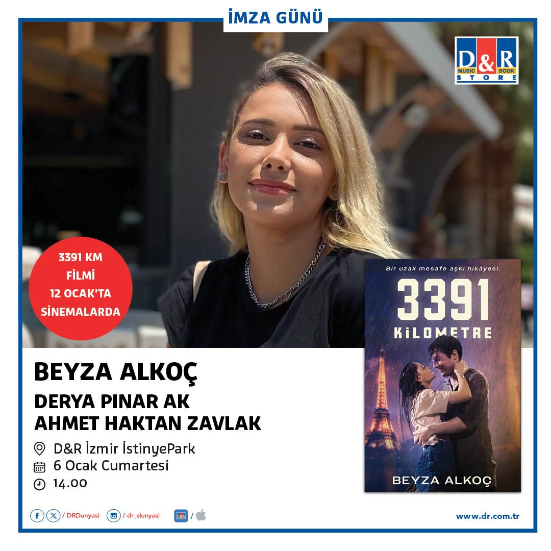 3391 Kilometre” Yazarı ve Oyuncular Vizyon Öncesi İlk kez D&R'da Buluşuyor - Cesur Medya Haber